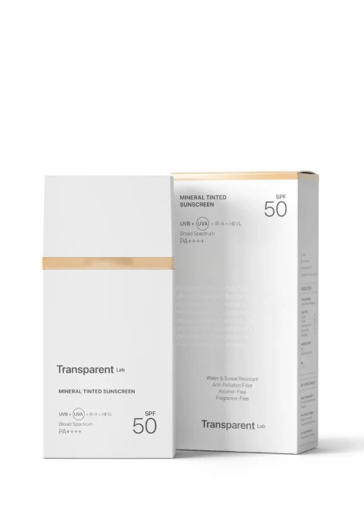 Transparent Lab Mineral Tinted Sunscreen Light – Mineralny krem z ...